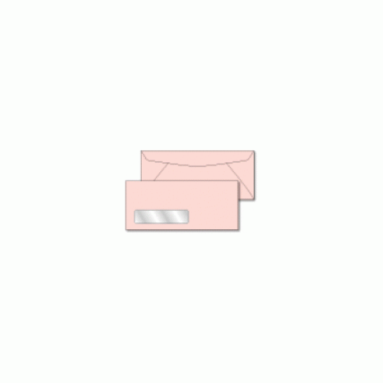 10 Pink Window Envelopes - Fast Shipping - Order Online - Made in the ...